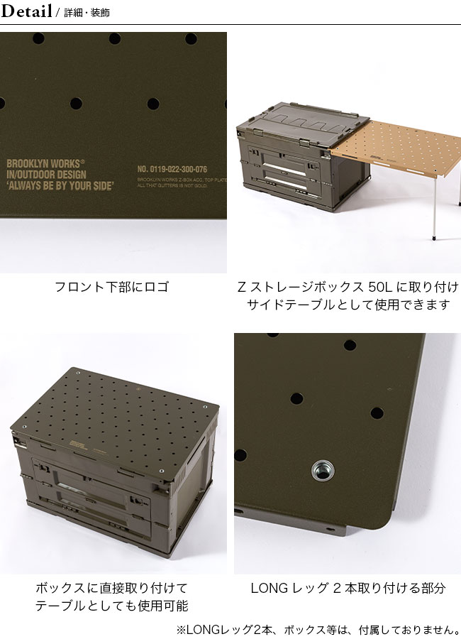 Brooklyn Works ブルックリンワークス メタルプレート｜Outdoor Style サンデーマウンテン