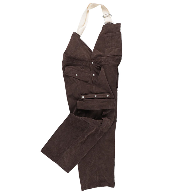 garage green works ガレージグリーンワークス ペインターコーデュロイカーゴオーバーオール｜Outdoor Style ...