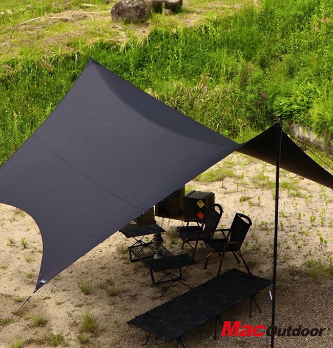 Mac Outdoor マックアウトドア マックワン ヘキサタープL （無地）｜Outdoor Style サンデーマウンテン