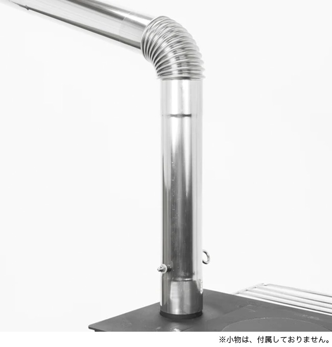 Mt.SUMI マウントスミ 薪ストーブ用 煙突 直径58mm/ボトム ( ダンパー 付 )｜Outdoor Style サンデーマウンテン