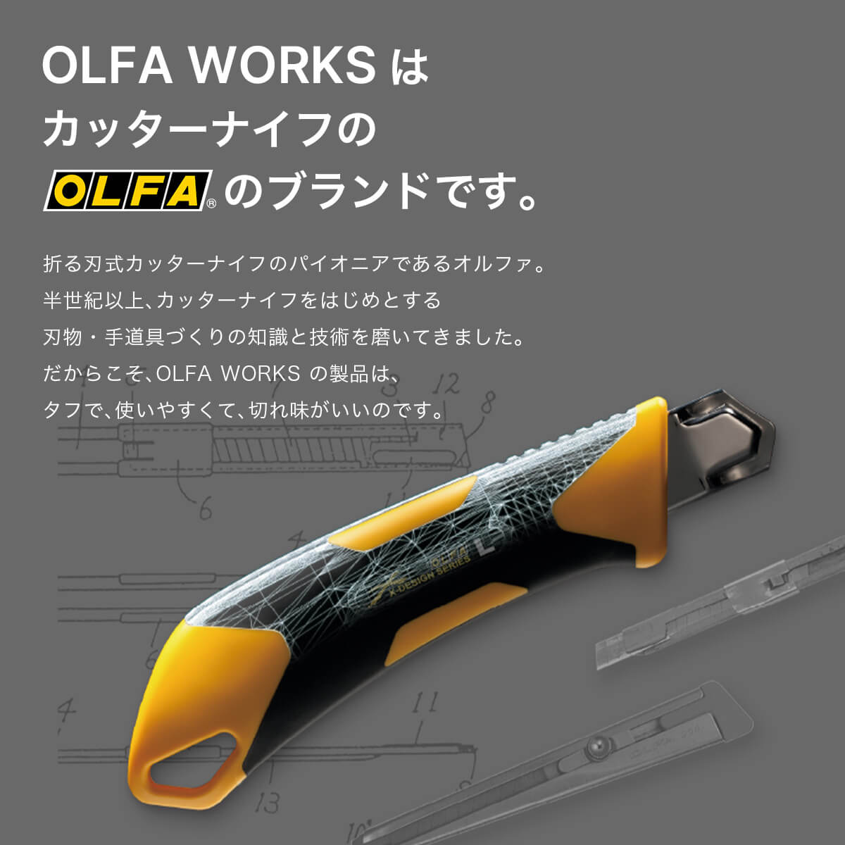 OLFA WORKS オルファワークス アウトドアナイフ サンガ｜Outdoor Style サンデーマウンテン
