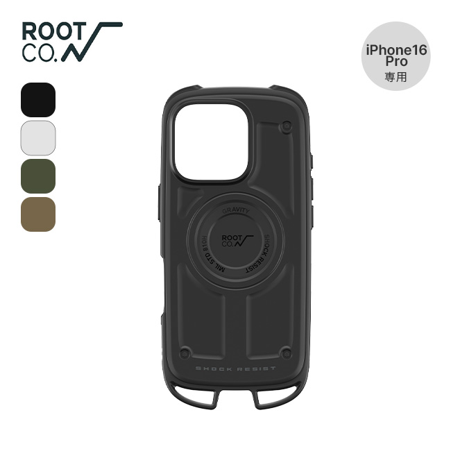 ROOT CO. ルートコー グラビティショックレジストケース ラギット(iPhone16Pro専用)(ブラック): SUNDAY MOUNTAIN ANA Mall店｜ANA Mall ...