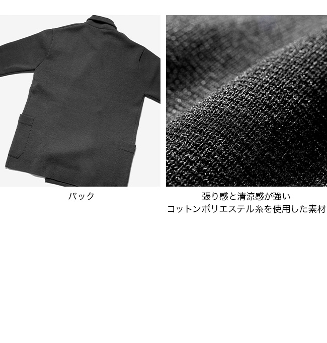 SIDE SLOPE サイドスロープ コットンポリエステルダブルブレステッドミラノリブジャケット｜Outdoor Style サンデーマウンテン