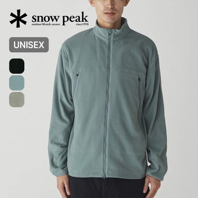 snow peak スノーピーク マイクロフリースジャケット(M カーキ): SUNDAY MOUNTAIN ANA Mall店｜ANA ...