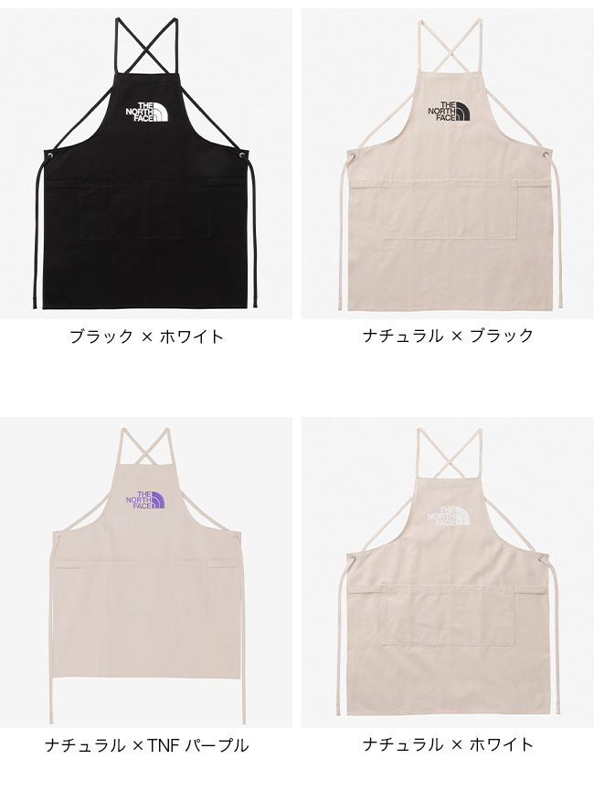 THE NORTH FACE ノースフェイス TNFロゴエプロン ユニセックス(ブラック×ホワイト): SUNDAY MOUNTAIN ANA ...